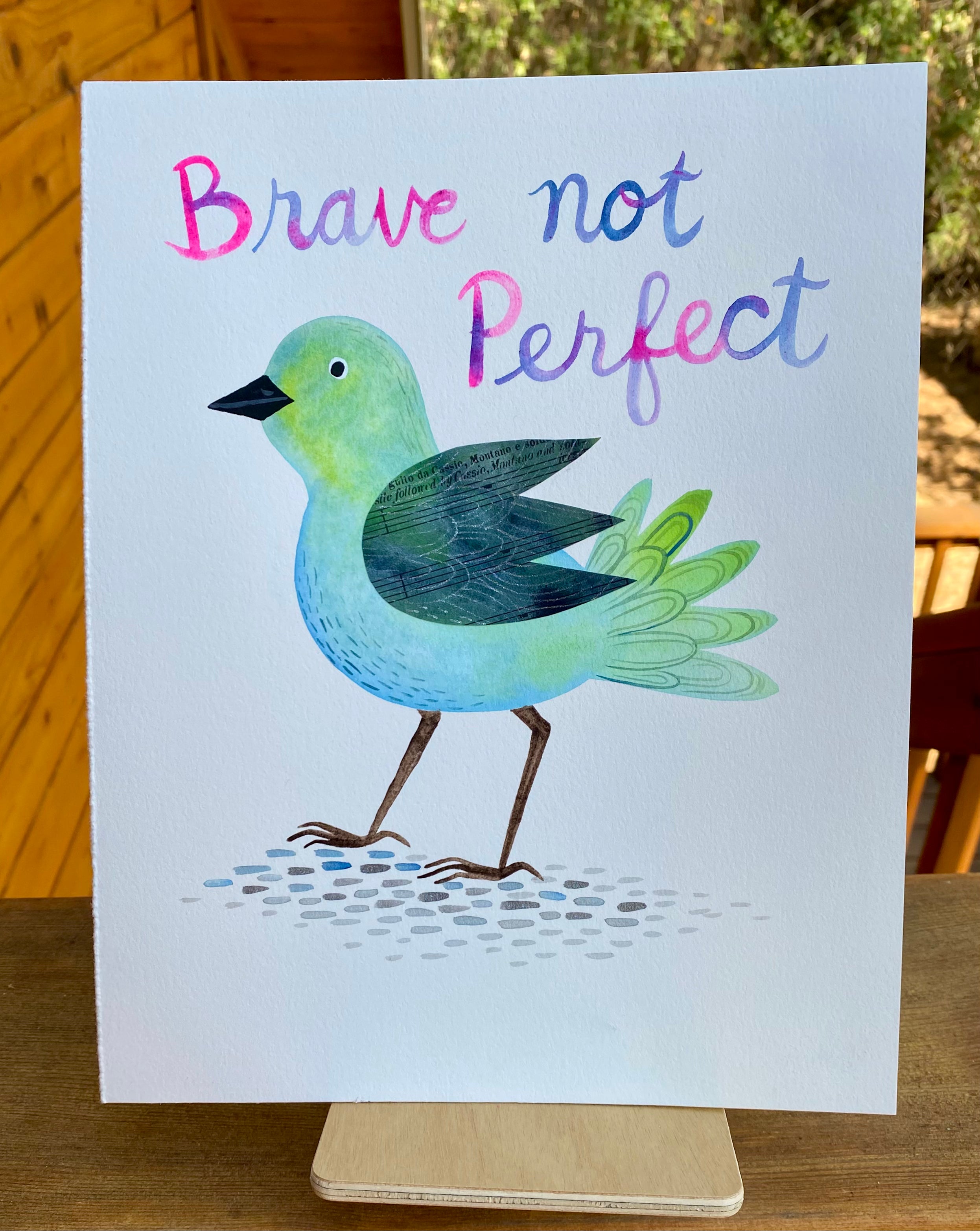 Brave Not Perfect Doodle – 3 Fish Studios