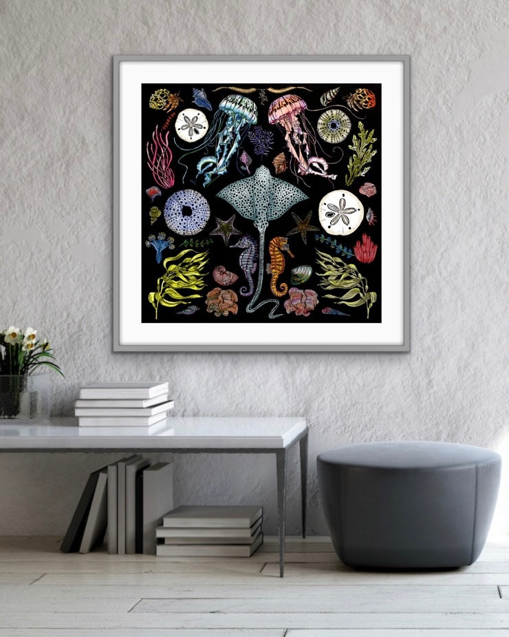 "By The Sea" Print – 3 Fish Studios