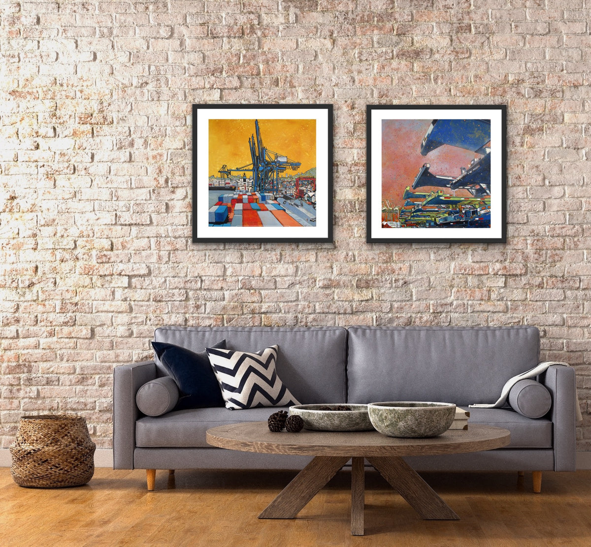 Port — Archival Print – 3 Fish Studios